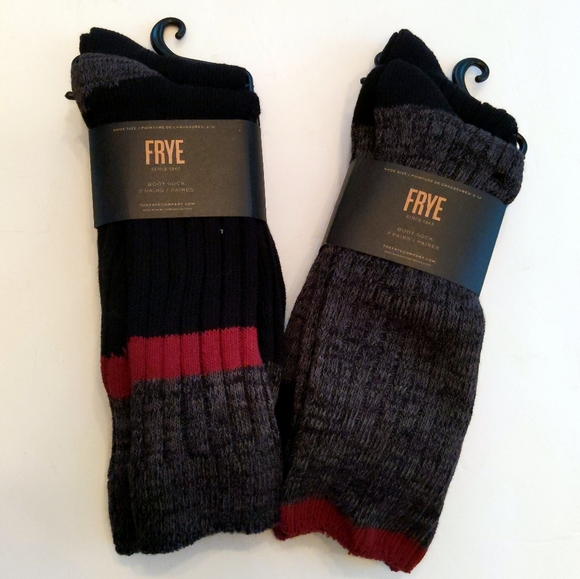 Frye | Underwear & Socks | Frye Boot Socks 2 Pack New | Poshmark